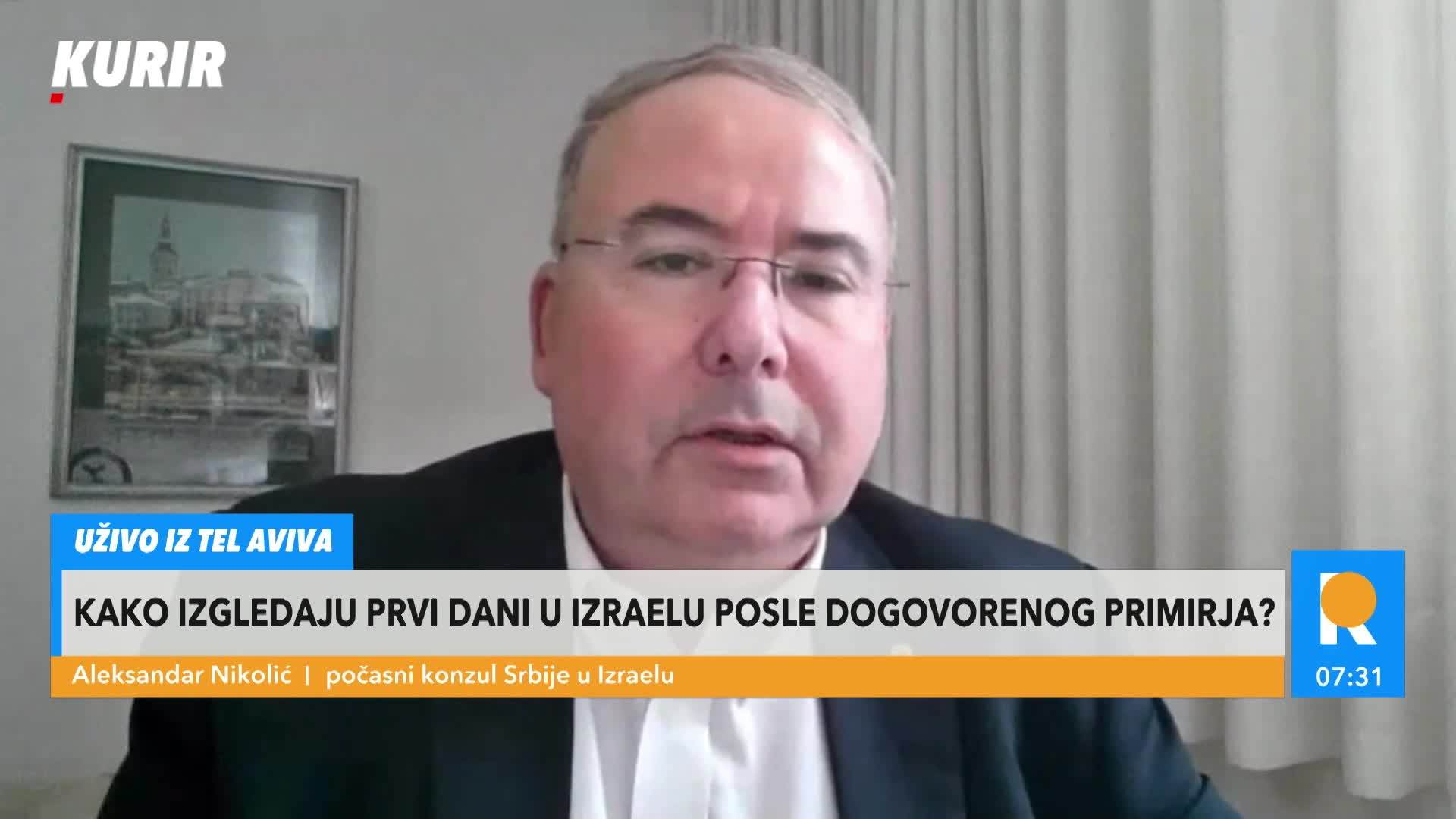 Počasni konzul Srbije u Izraelu: Društvo ovako reaguje na primirje, deca su danas trebala da se ...