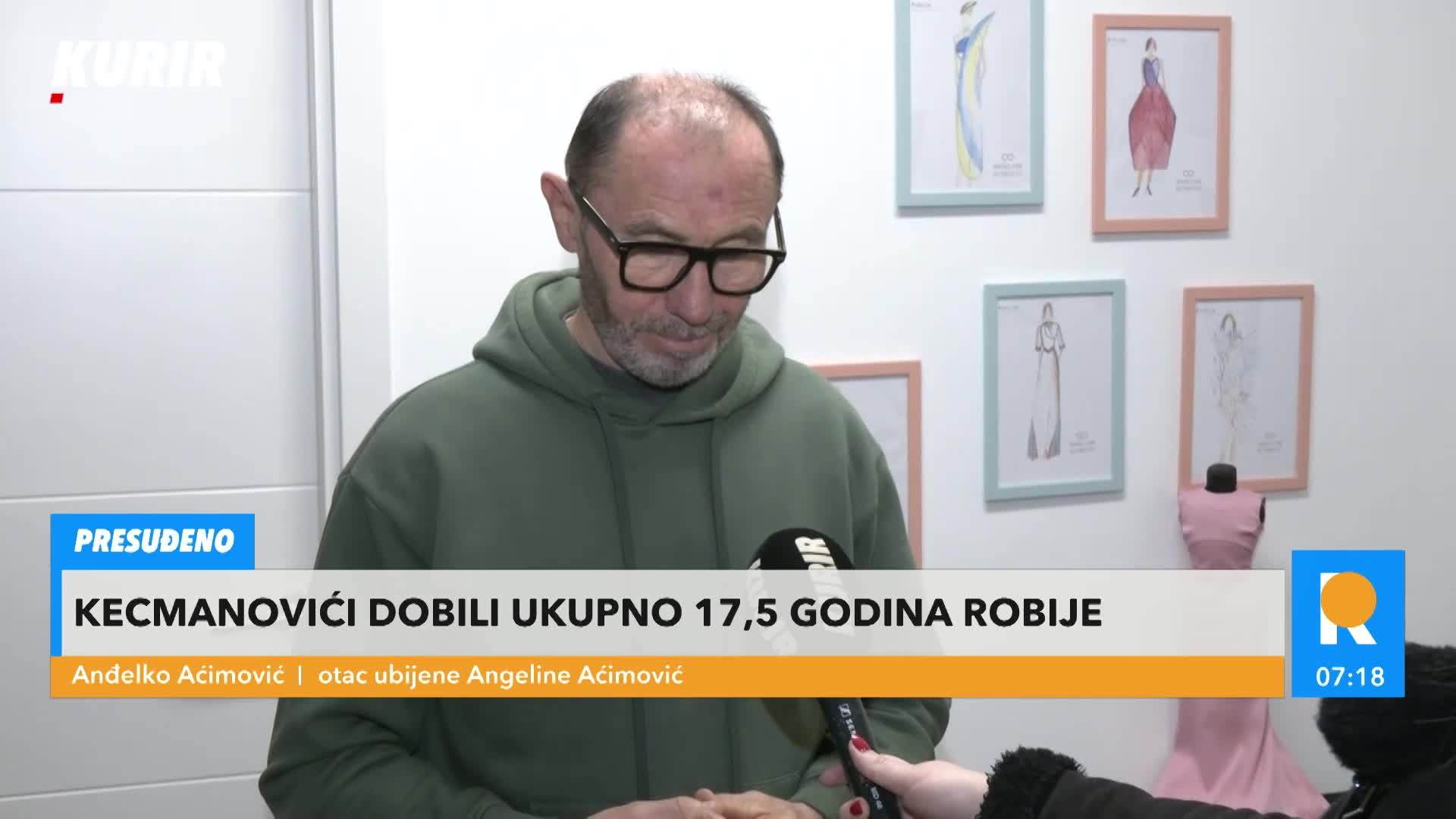 Otac devojčice ubijene u Ribnikaru o presudi roditeljima dečaka ubice ... Otac devojčice ubijene u Ribnikaru o presudi roditeljima dečaka ubice ...