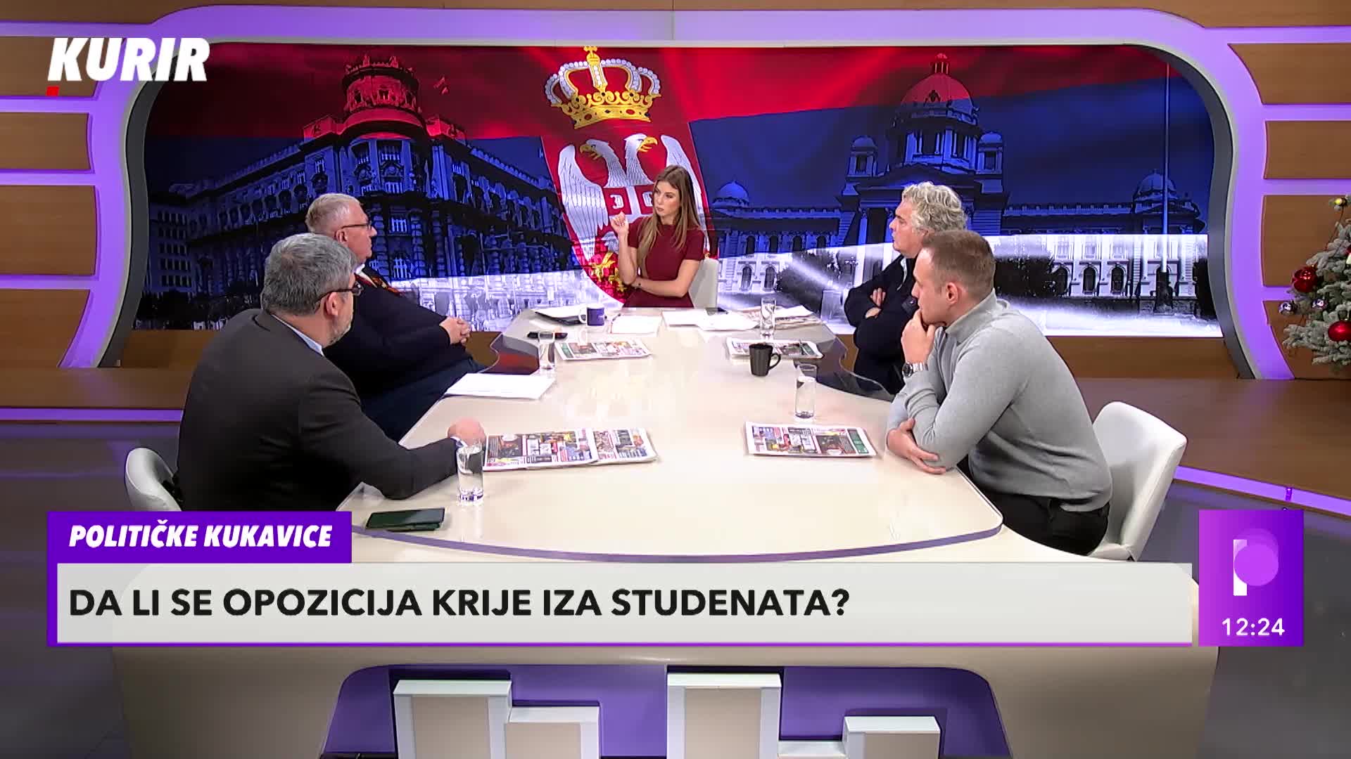 "ČEKAJ GAJIĆU, TI ZNAŠ DA SAM JA NAJBOLJI ADVOKAT NA SVETU" Šešelj u studiju Kurir Televizije ...