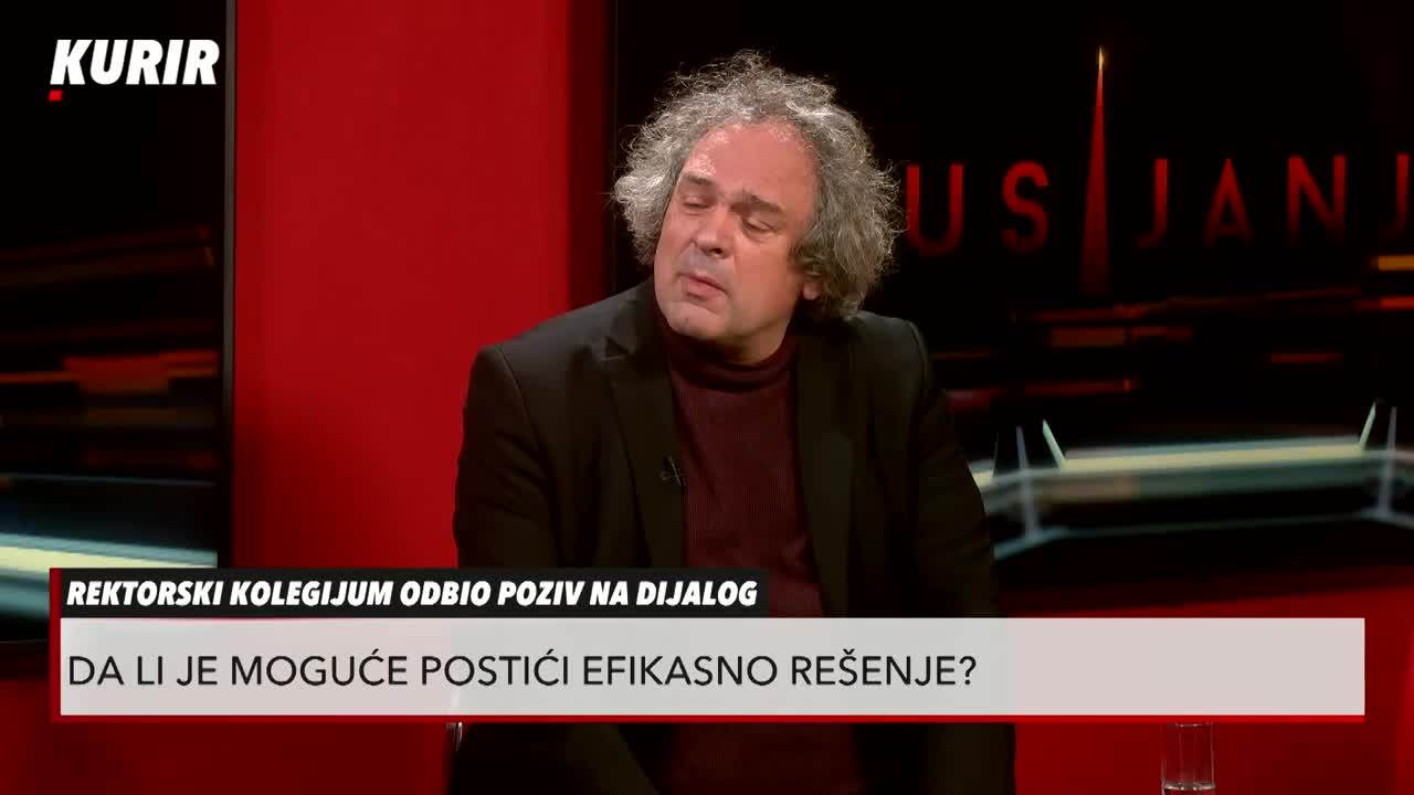 NEODGOVORNO! REKTORSKI KOLEGIJUM ODBIO DIJALOG! TRAŽILI RAZGOVOR, A ...
