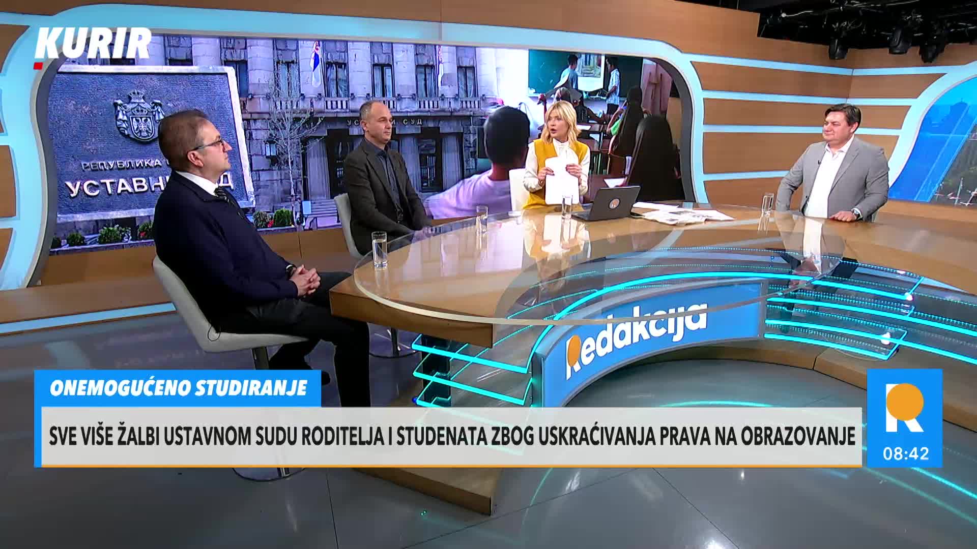 Gosti "Redakcije" o blokadama magistralnih puteva koje su najavljene svakog ponedeljka u Novom ...