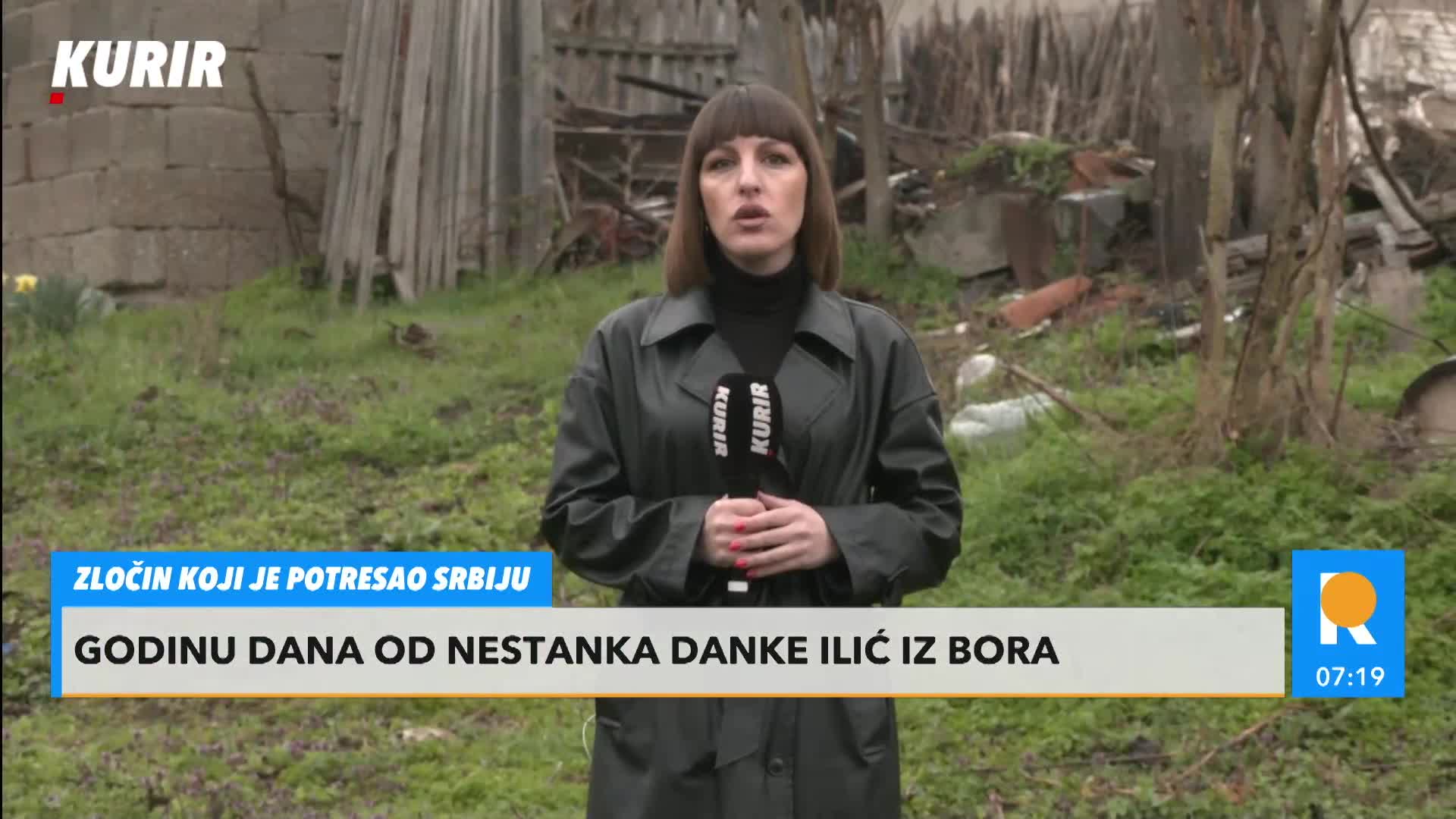 KURIR TELEVIZIJA NA MESTU GDE JE PRE TAČNO GODINU DANA NESTALA MALA DANKA: Ovako danas izgleda ...