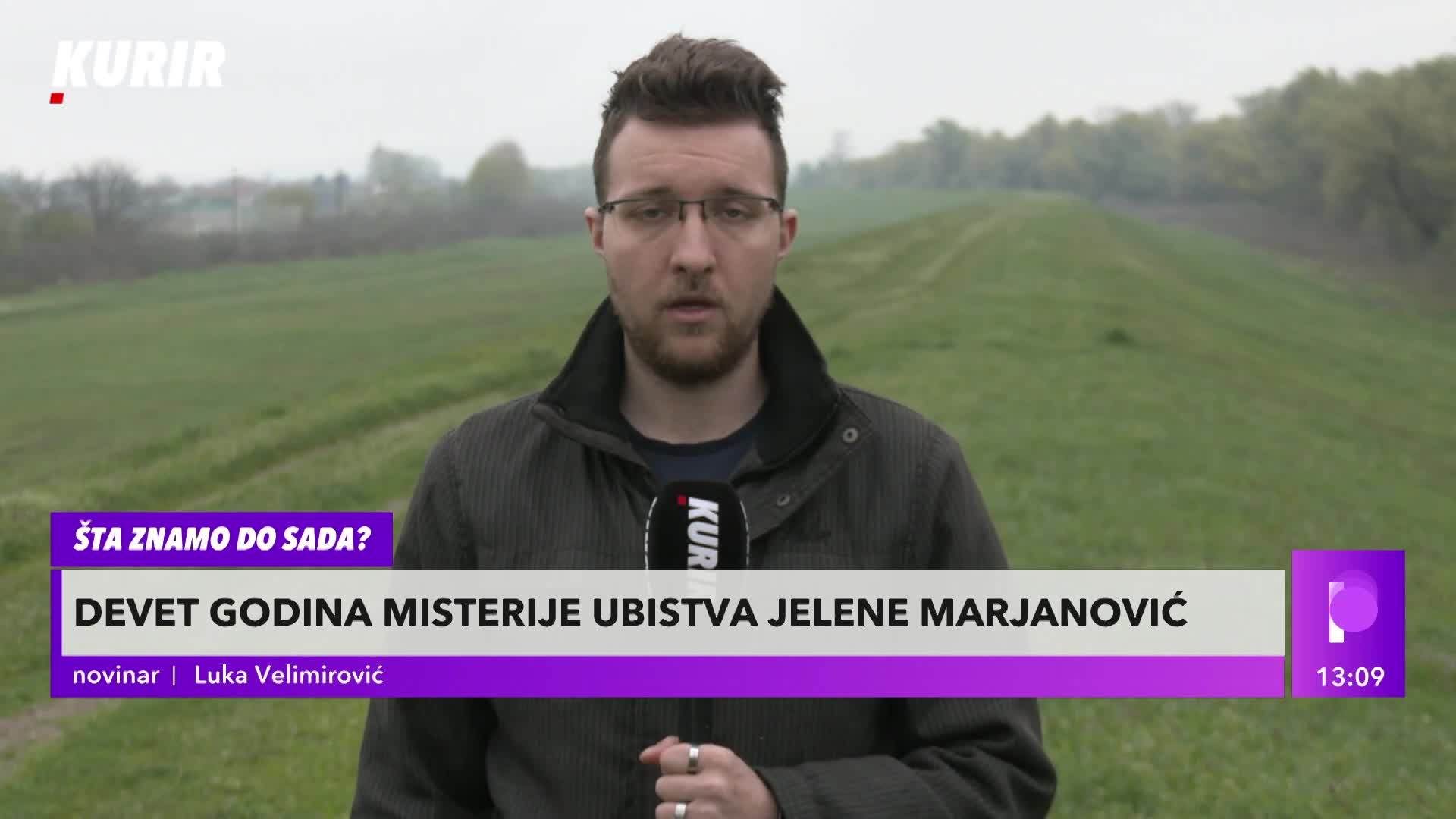 KURIR TELEVIZIJA NA NASIPU GDE JE PRE TAČNO 9 GODINA UBIJENA JELENA MARJANOVIĆ - Ovako danas ...