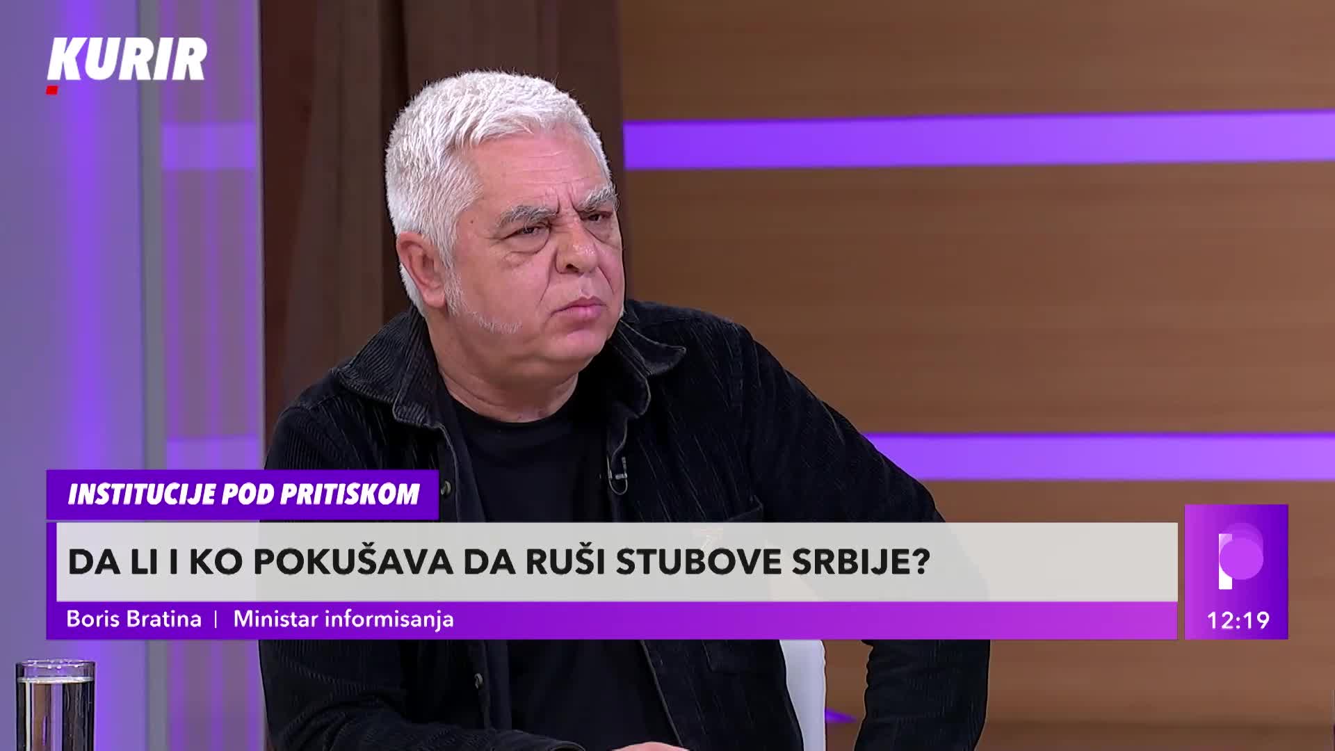 "PROFESORI SU UMISLILI DA JE NJIHOVA ULOGA PODIZANJE REVOLUCIJA!" Ministar Boris Bratina o ...