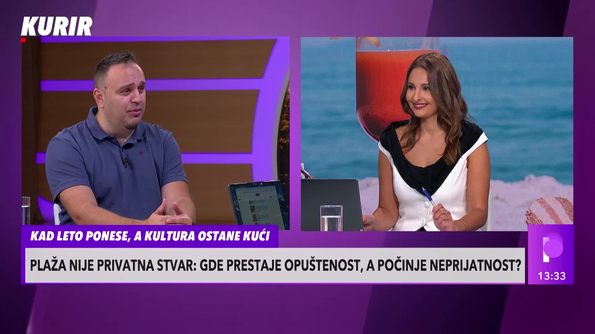 Gde je granica pristojnosti turista na plaži? Burazor u Pulsu Srbije objašnjava: Od nošenja ...