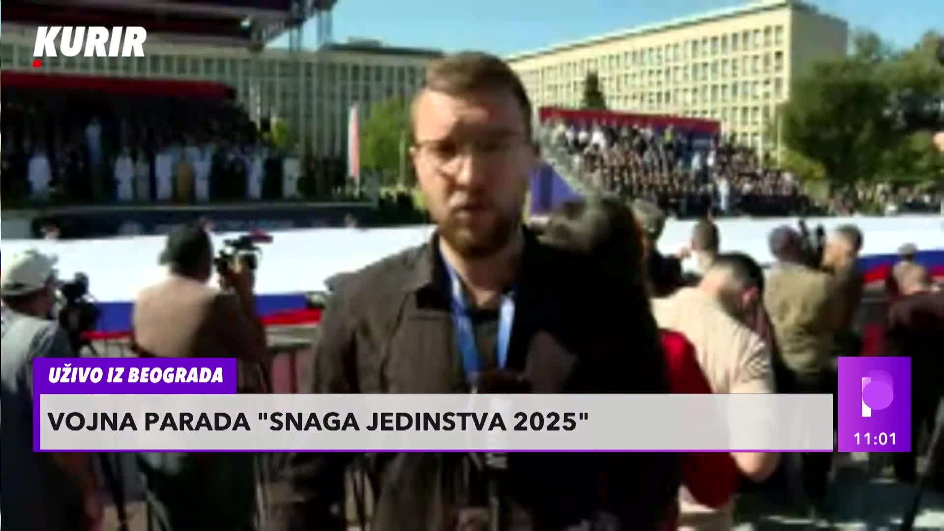 POČELA VOJNA PARADA U BEOGRADU: Reporter Kurira na manifestaciji "Snaga ...
