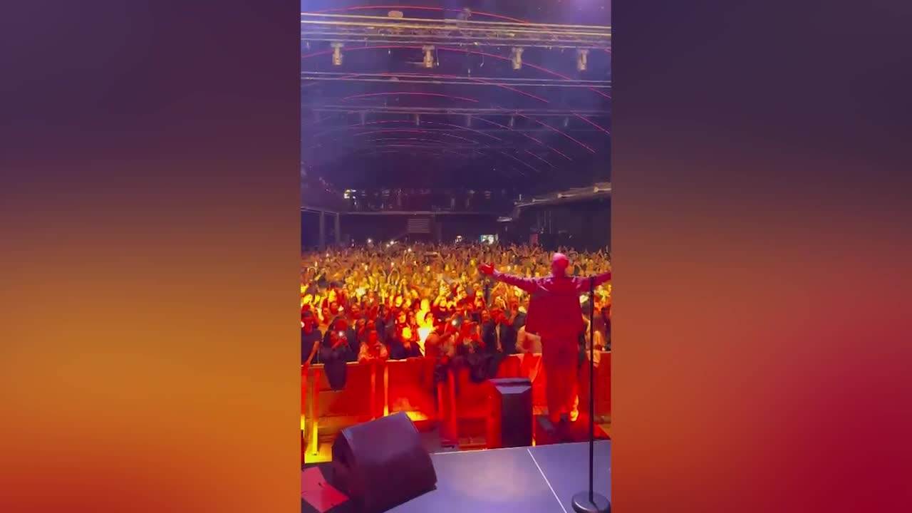 Boban Rajović na koncertu u Ljubljani | Adriamedia TV