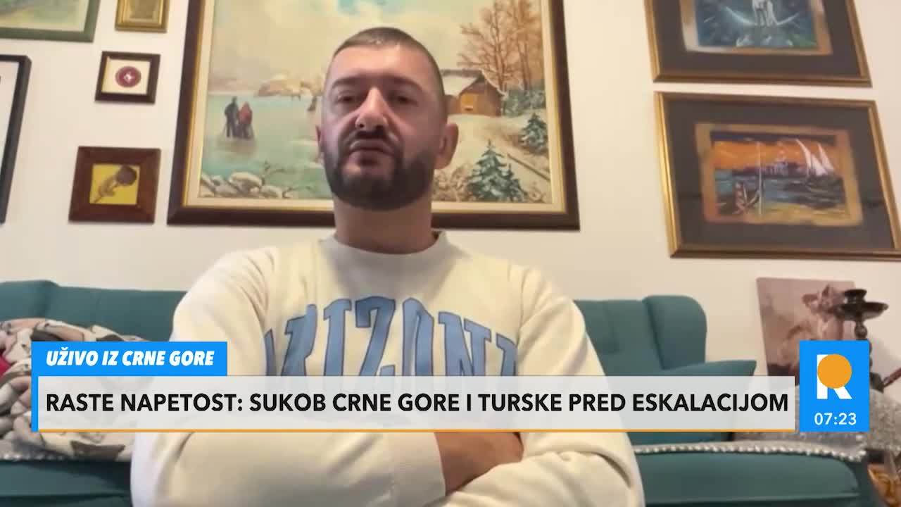 Sukob Crne Gore i Turske pred eskalacijom | Kurir TV