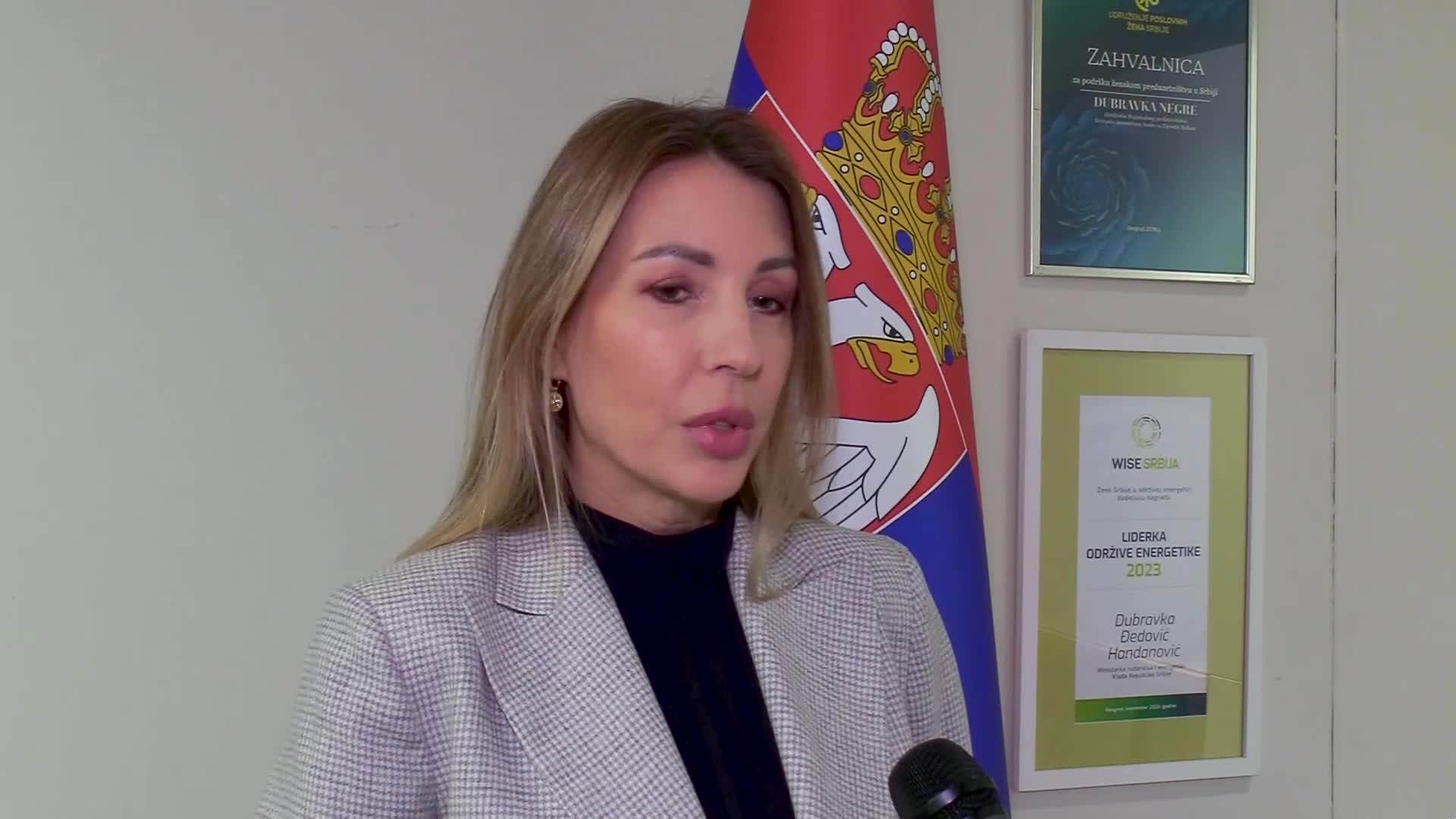 Dubravka Đedović Handanović o sastanku s direktorom NIS-a | Adriamedia TV