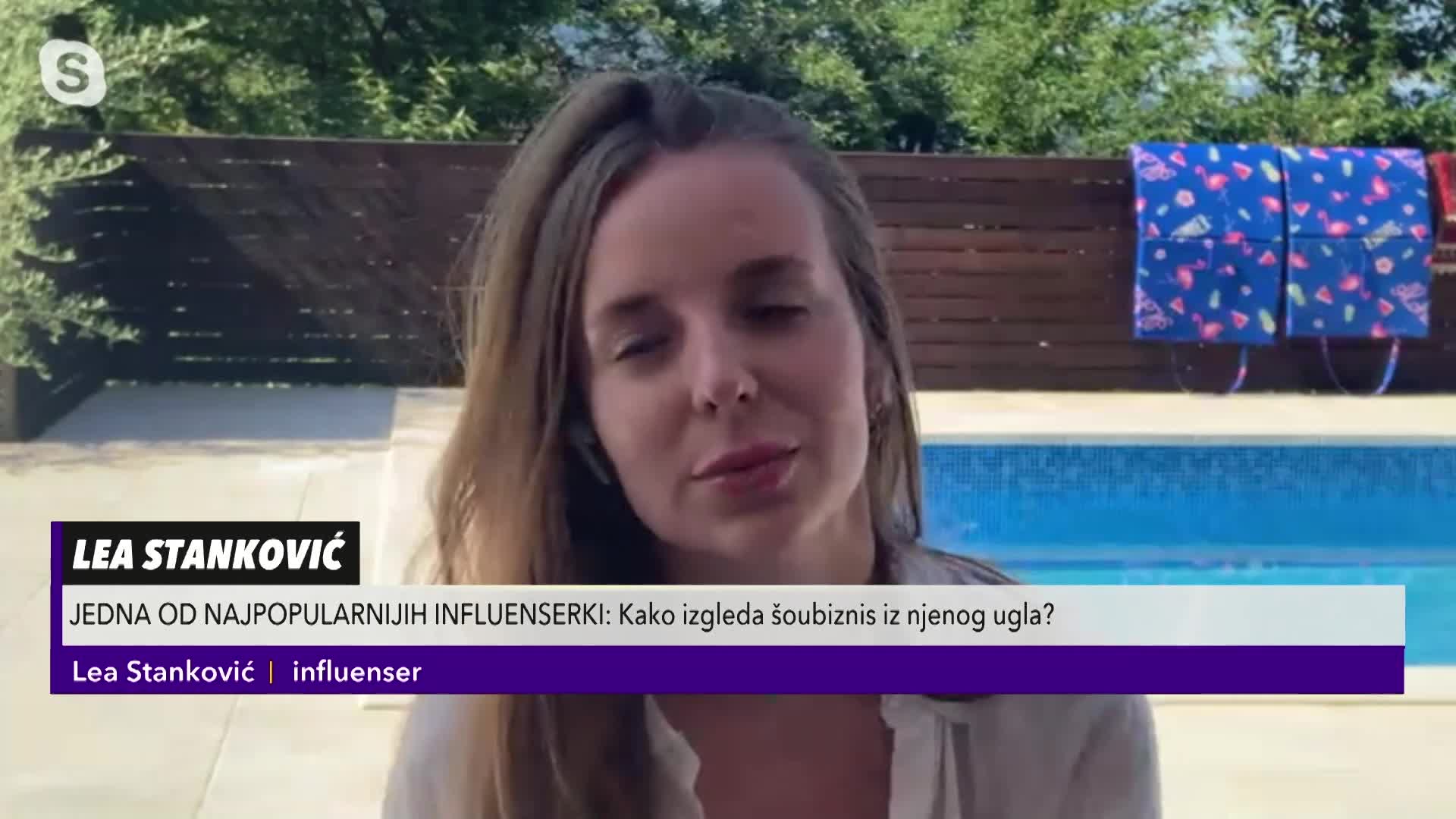 LEA STANKOVIĆ O INFLUENSERSKOJ KARIJERI: Ne radim ovaj posao iz koristi ...