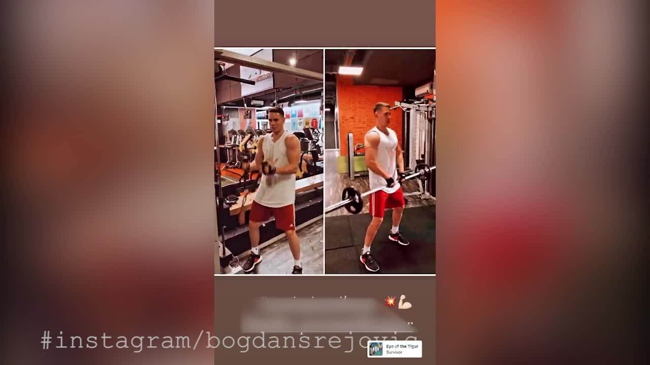 CECIN DEČKO U TOP FORMI! Bogdan ne izlazi iz TERETANE, pokazao koliko ...