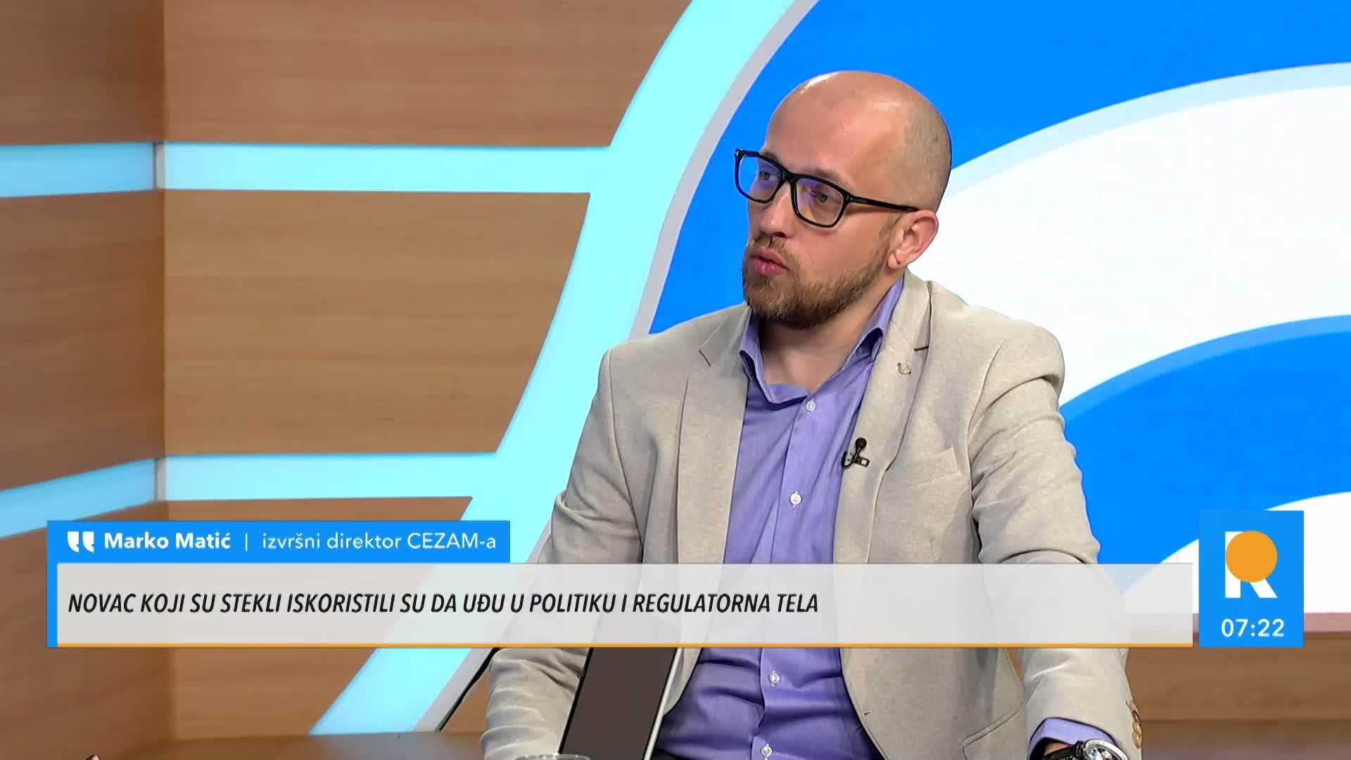 Izvršni direktor CEZAM-a Marko Matić o poslovnim interesima i ...
