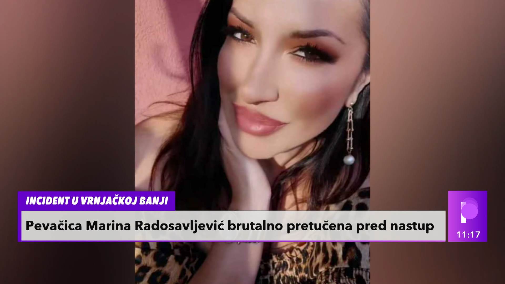 PRETUČENA PEVAČICA MARINA RADOSAVLJEVIĆ SE VRATILA U LOKAL I OTPEVALA ...