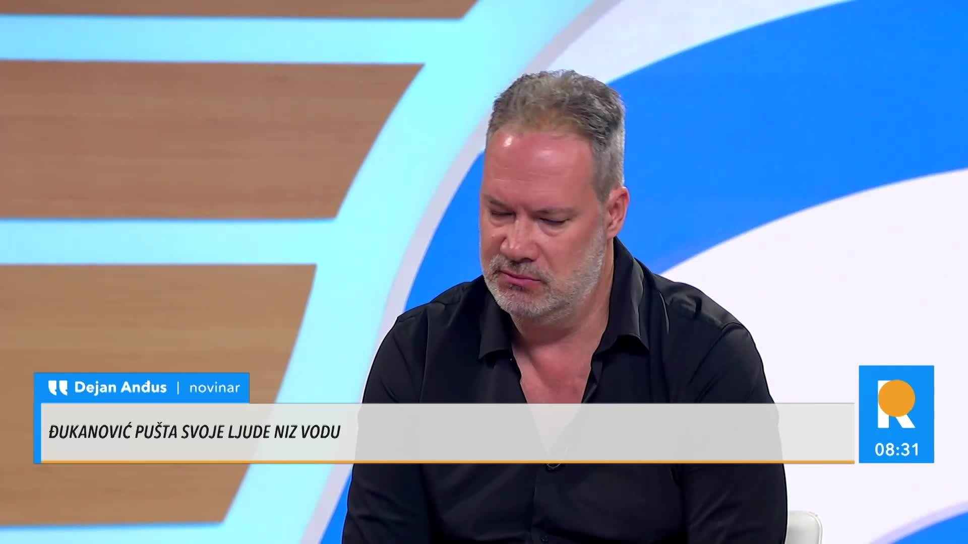 Dejan Anđus: Pozdravljam rukovanje Vučića i Dritana Abazovića ...