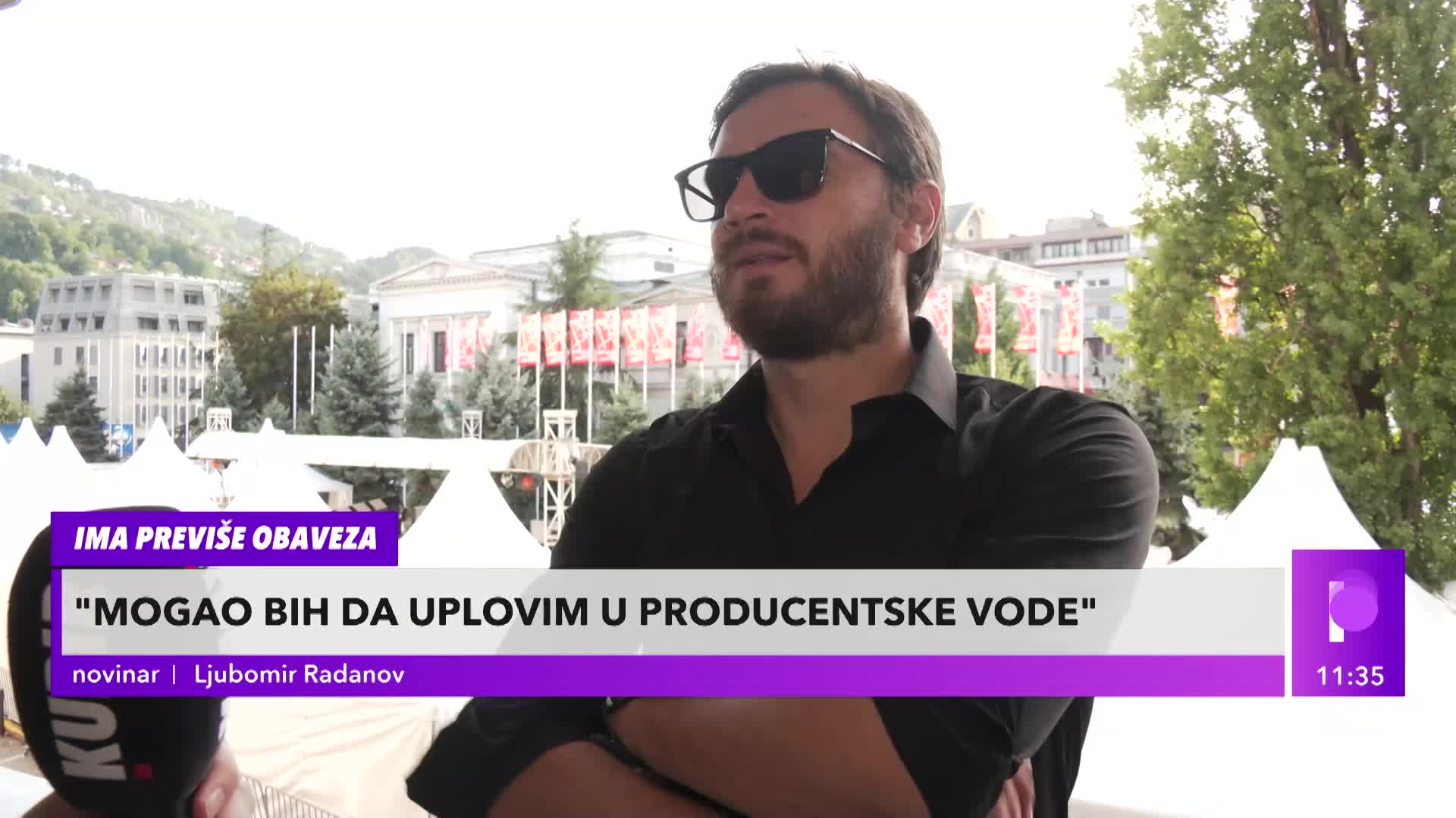Glumac Zlatan Vidović za Kurur TV: Možda i uplovim u producentske vode ...