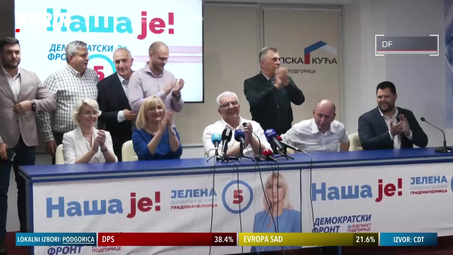U DF odzvanja "Milo lopove"! Mandić: Sa DPS-om je završeno | Adriamedia TV