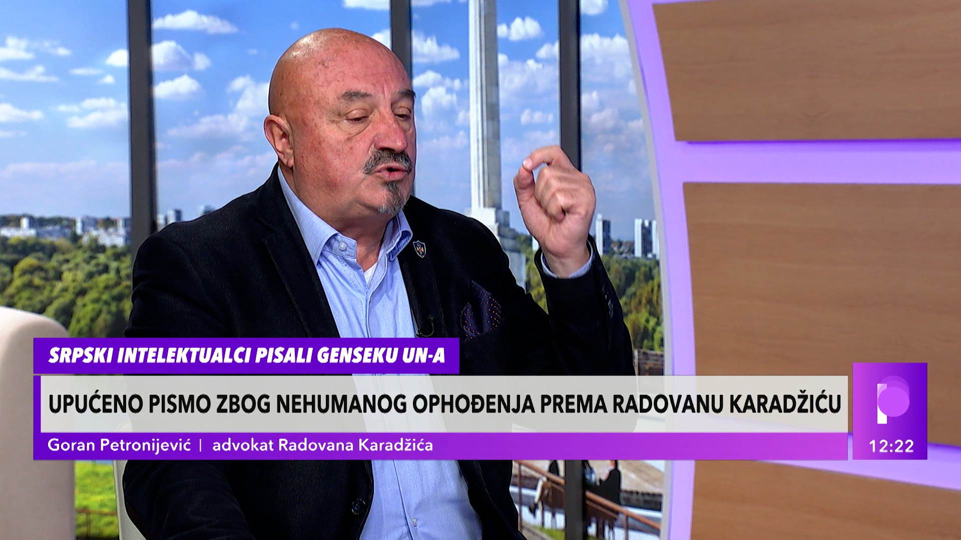 " KARADŽIĆ NIJE ZATVORENIK NEGO ZAROBLJENIK" Advokat Petronijević: Ne ...