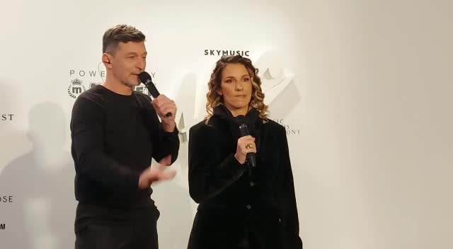 Boško Jakovljević i Una Senić vežbaju za večerašnje voditeljske uloge ...