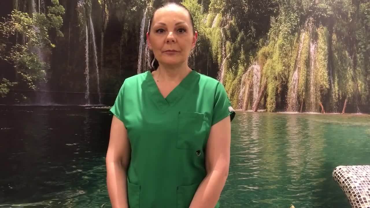 Fizioterapeutkinja Ana Milisavljević vlasnica salona u kojem rade ...