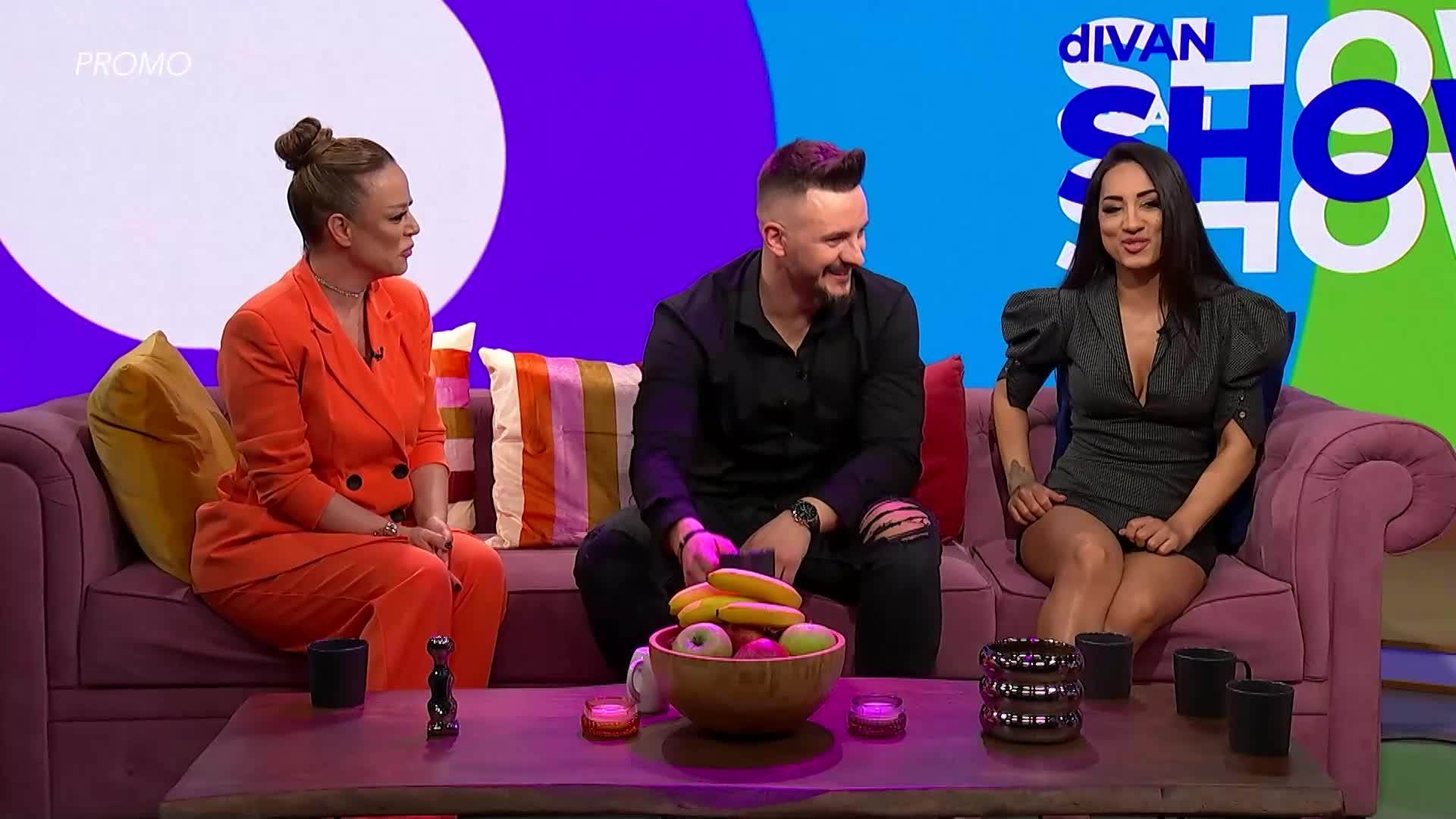 Dva sata zabave u emisiji „dIvan show“! Slađa Alegro, Zejna i Emir ...