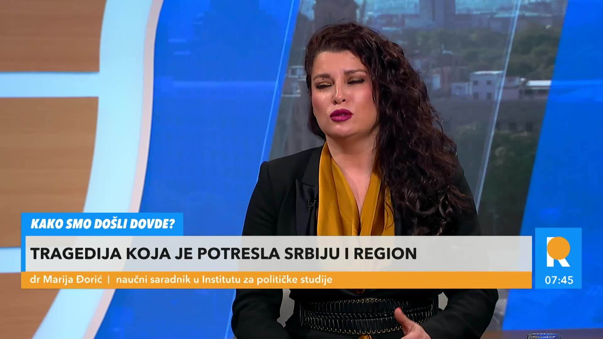 "NISMO SVI KRIVI, JER ONDA NIKO NIJE KRIV!" dr Đorić ukazala na to KO ...