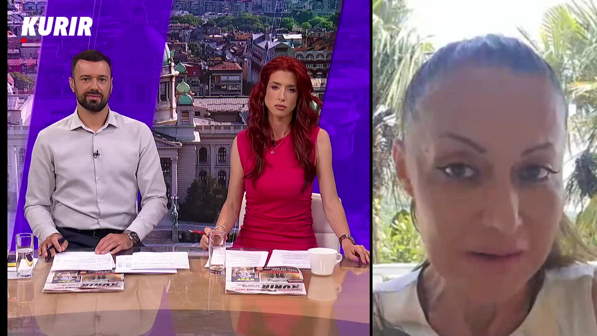 BRANKA BLEK ROUZ UŠLA U SUKOB SA VODITELJIMA OKO SKANDALA U LESKOVCU ...