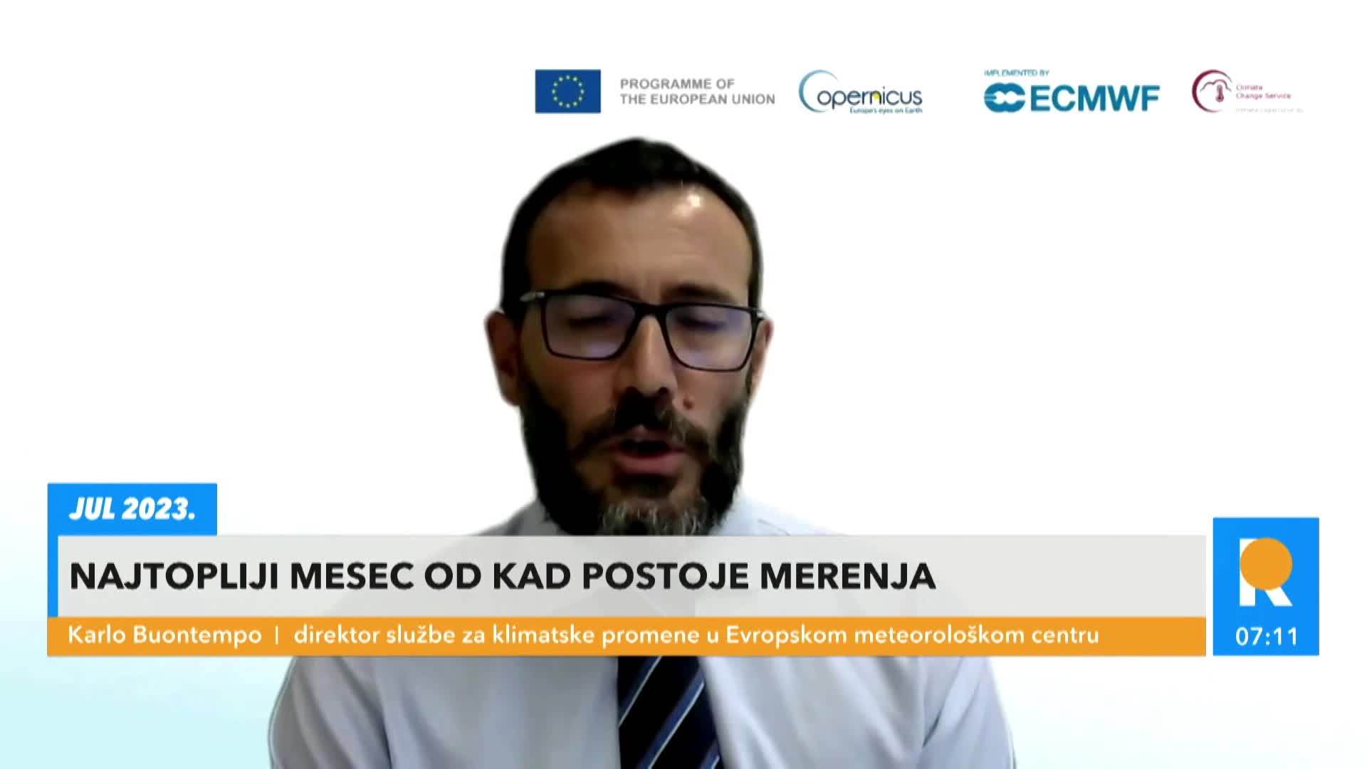 "JUL 2023. NATOPLIJI MESEC U ISTORIJI!" Američki meteorolozi otkrili ...