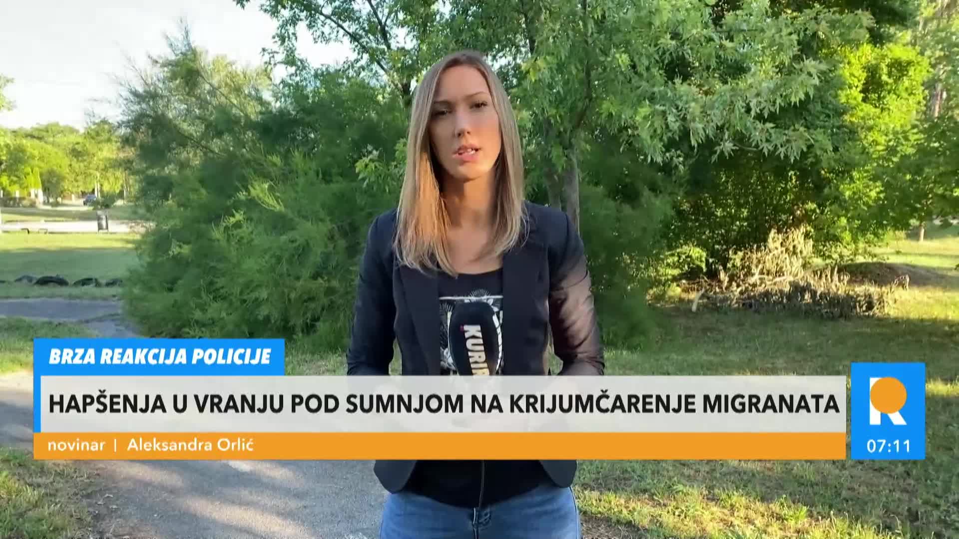 "KOD KRIJUMČARA MIGRANATA PRONAĐENO ORUŽJE" Za ilegalni prevoz migranata sa juga ka severu ...