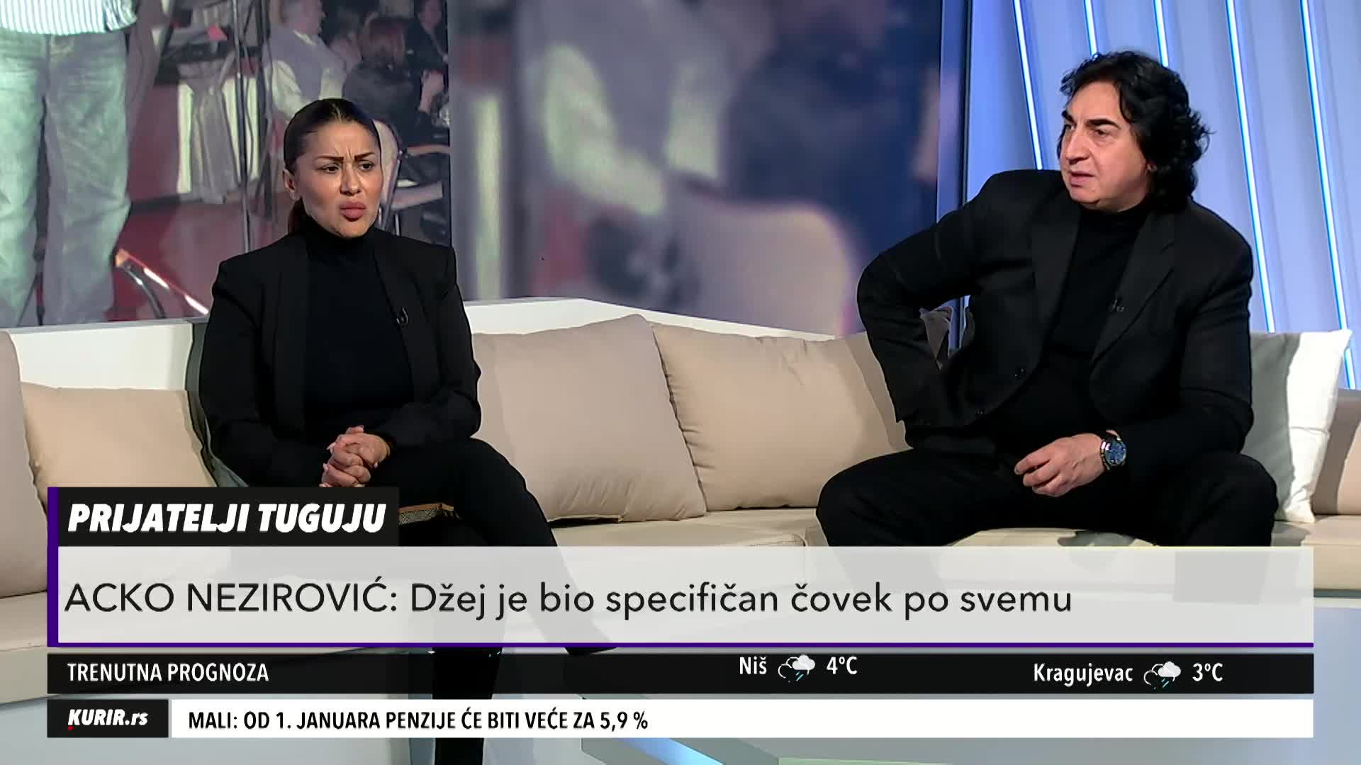 MINA KOSTIĆ DRHTAVIM GLASOM PROGOVORILA O DŽEJU: Nisam znala sve o njegovom životu, bio je ...