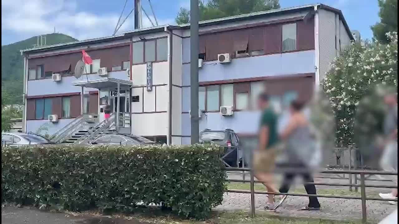 Policijska stanica Budva gde je jutros privedena Soraja | Adriamedia TV