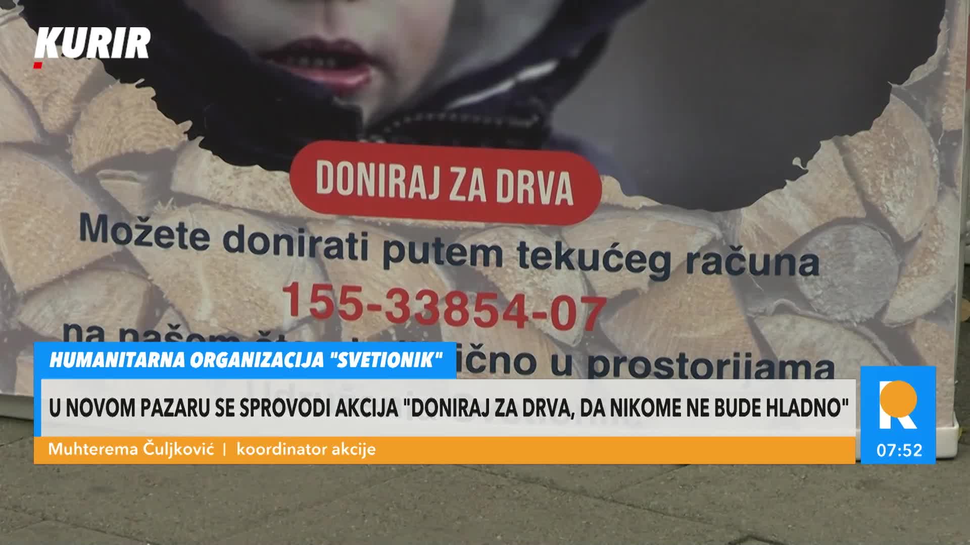 HUMANITARNA AKCIJA "SVETIONIK" U NOVOM PAZARU! Prikupljanje drva za one koji ne mogu da ih ...