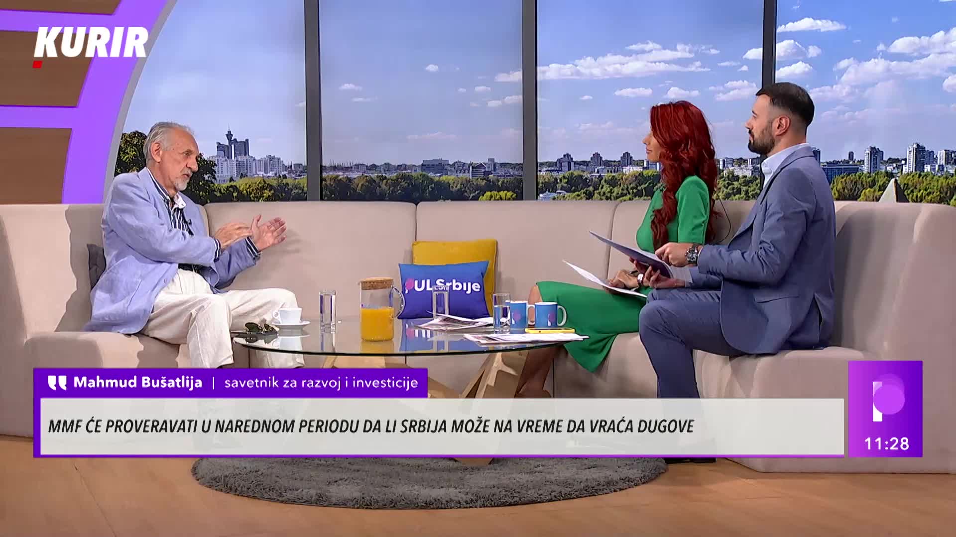 Bušatlija o saradnji Srbije sa MMF-om | Adriamedia TV