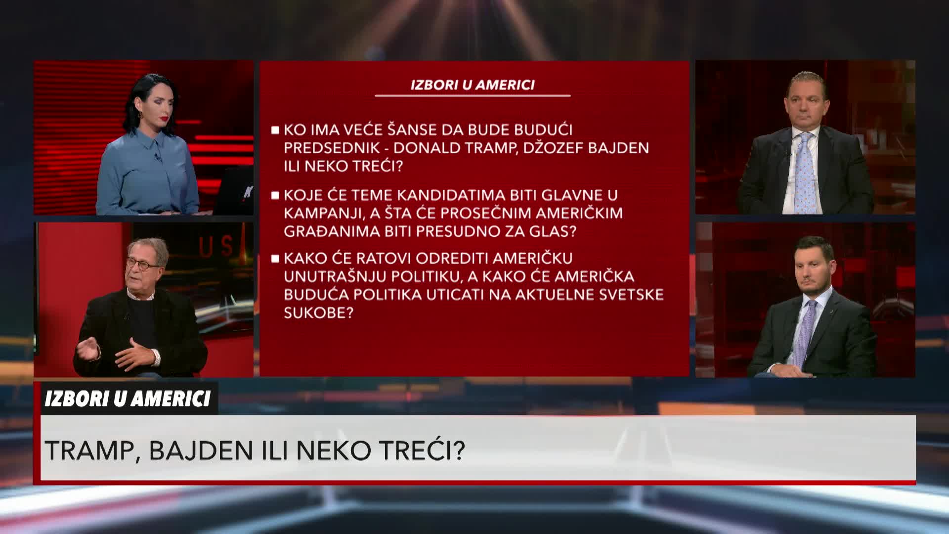 TRAMPU SUDSKI PROCESI UVEĆALI POPULARNOST? Jakšić: Bajden je najslabiji u onome što je građanima ...