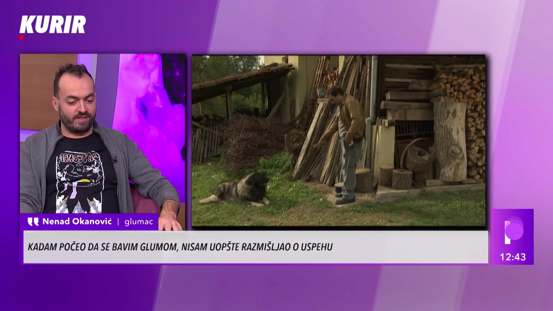 GLUMAC ISPRIČAO DIRLJIVU ANEGDOTU SA MANDOM! Bio je tu u veoma važnom trenutku za mene ...