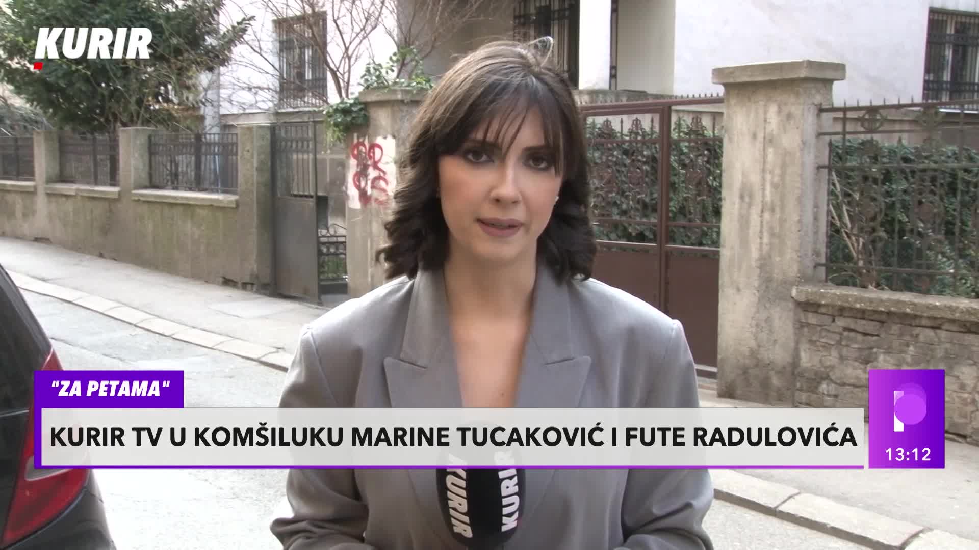 EKIPA KURIRA ISPED ZGRADE ALEKSANDRA FUTE RADULOVIĆA! Jedan od komšija ...