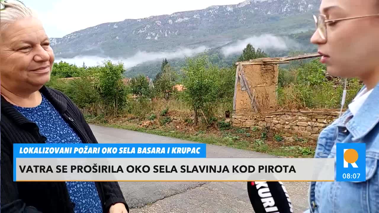 "Udario je grom, obod planine Vidlič je delovao kao novogodišnja ...