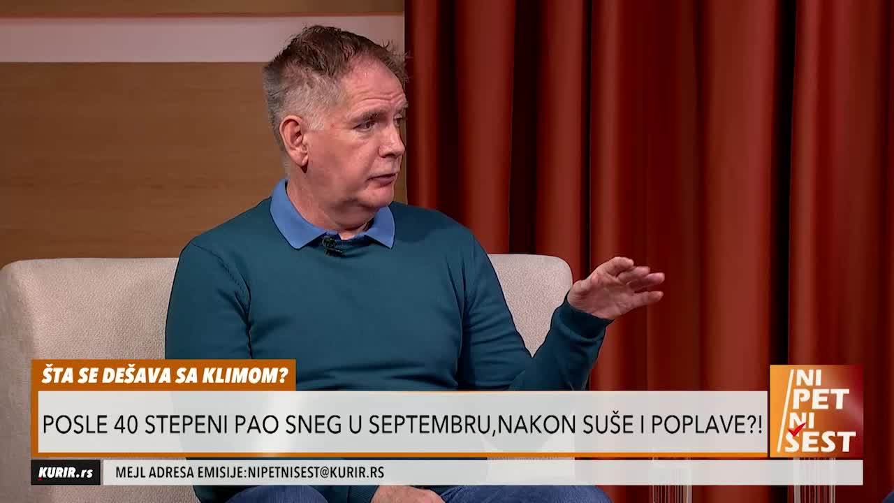 "Kiša je pala tamo gde nikada nije, sneg je pao delu Amerike ...